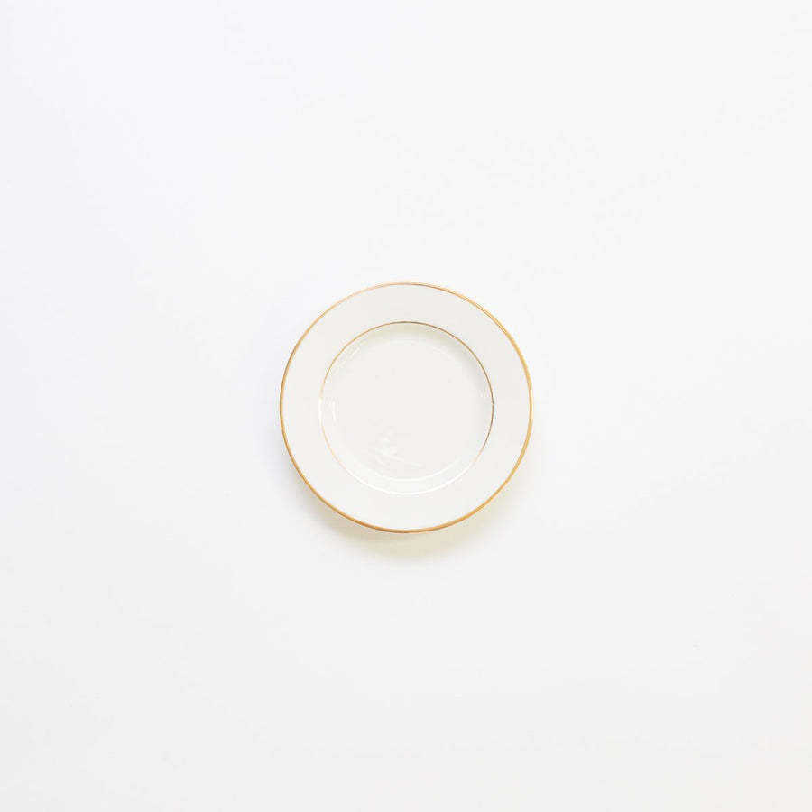 Ivory and Gold Rim China Collection – EventWorks Rentals