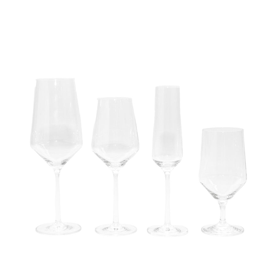 Clear Pure Glass Collection – EventWorks Rentals